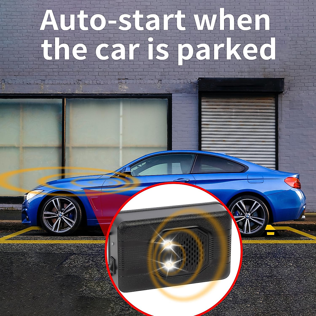 Ultrasonic Rodents Repellent for Cars and Indoor 2 Packs, Battery Operated Under Hood Rodent Repeller to Protect Wires,Humane Alternative Ultrasonic Mouse Repellent with LED