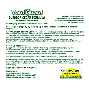 Yard Guard Natural Outdoor Insect Control - DIY Starter Kit