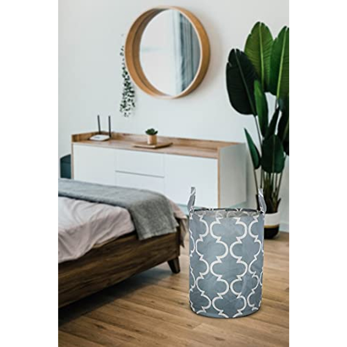 Laundry Basket Organizer | Collapsible Laundry Basket | Foldable laundry Basket | Farmhouse Laundry Basket | Laundry Hamper Basket | Waterproof Lining | Toys Organizer for Kids Room | Storage Bins