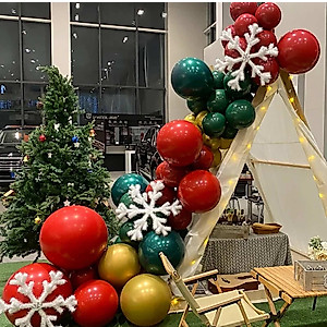 KALOR Red Balloons,100 Pcs 5 Inch Mini Matte Latex Balloons for Balloon Garland Arch, Birthday Decoration, Wedding Party, Baby Shower Decorations