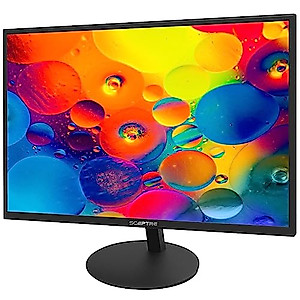 Sceptre E275W-19203R 27 inch1080P LED Monitor 99% sRGB 2X HDMI VGA Build-In Speakers, Machine Black (E275W-19203R series)