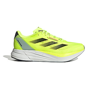 adidas Men's Duramo Speed Sneaker, Lucid Lemon/Core Black/Wonder Blue, 7