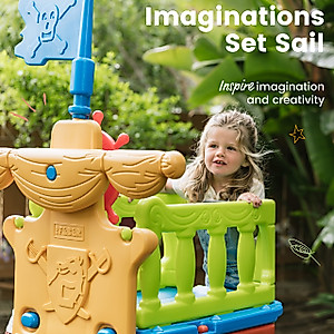 ECR4Kids Buccaneer Boat, Play Structure, Assorted