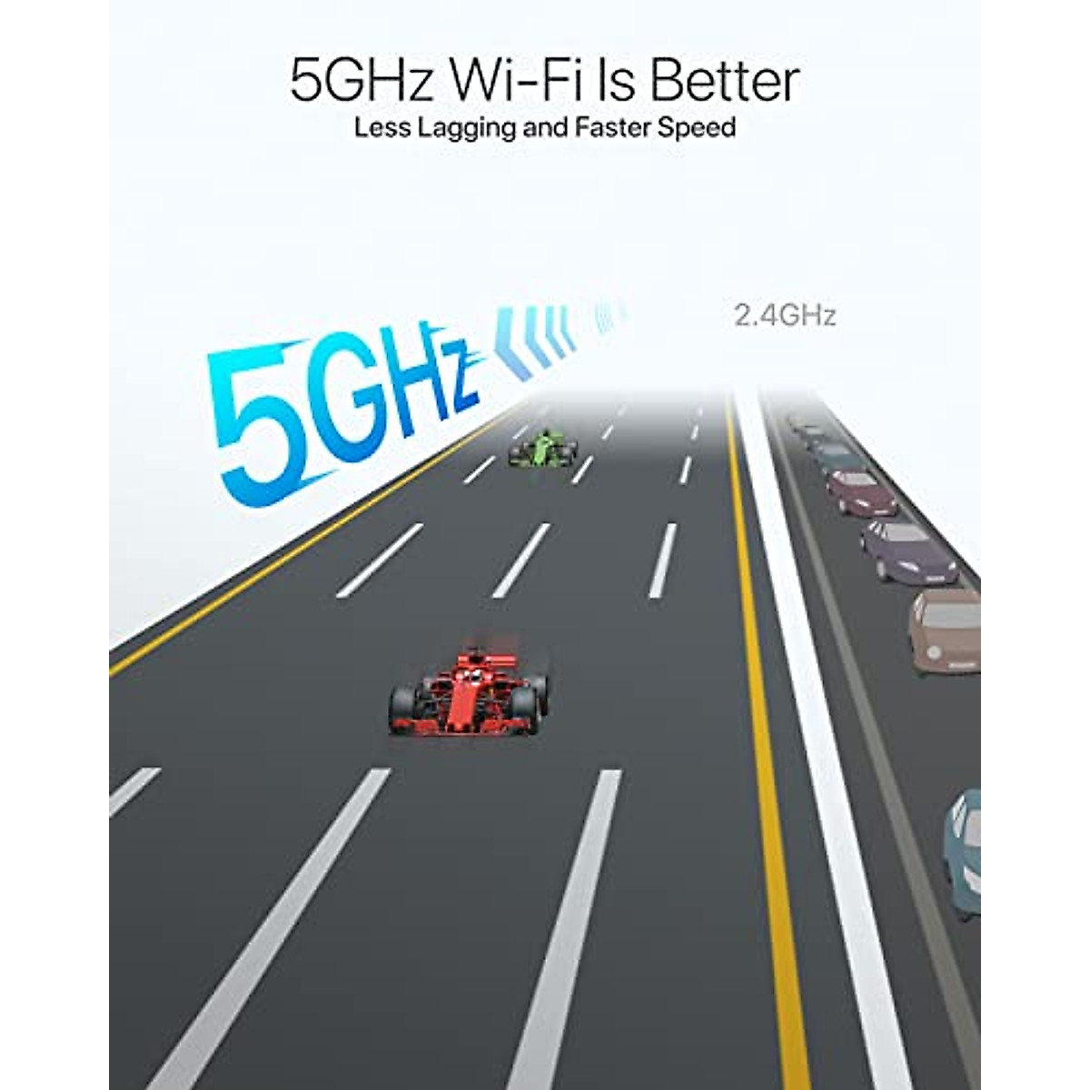 BrosTrend Linux WiFi Adapter for Ubuntu, Mint, Kali, Debian, Lubuntu, Xubuntu, Mate, Zorin, PureOS, Raspberry Pi 2+, Windows 11, 1200Mbps, 5GHz/2.4GHz, Long Range 2X5dBi Antennas, USB3.0