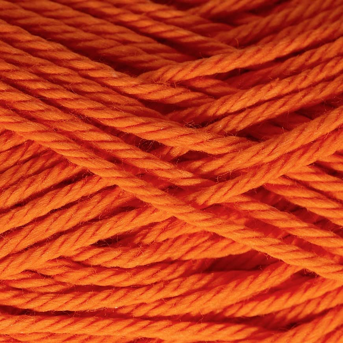 Estako Royal Cotton, 100% Mercerized Giza Cotton Yarn, Soft, Super Fino 1 for Crochet and Knitting 1.76 Oz (50g) / 137 Yrds (125m) (5065 - Orange)