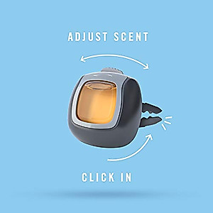 Febreze Car Air Fresheners, Gain Original Scent, Odor Fighter for Strong Odors Car Vent Clips (2 Count)