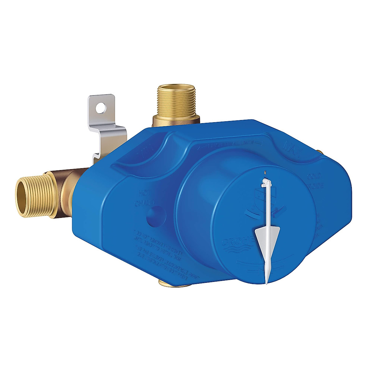GROHE 35015001 Grohsafe Universal Pressure Balance Rough-In Valve, Blue