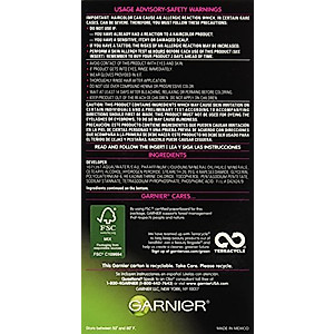 Garnier Hair Color Olia Ammonia-Free Brilliant Color Oil-Rich Permanent Hair Dye, 4.15 Dark Soft Mahogany, 1 Count (Packaging May Vary)