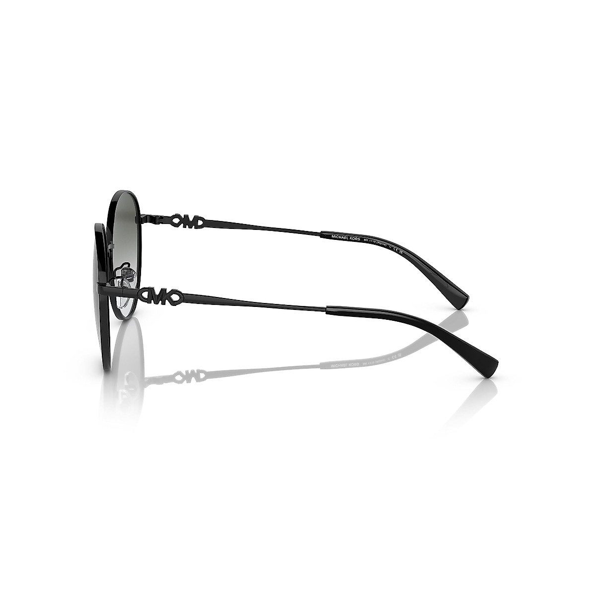 Michael Kors MK1119 Alpine Shiny Black/Grey Clear Gradient One Size