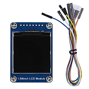 240X240 St7789 LCD Module IPS Screen, 1.54Inch Monitor IPS LCD Display Display Screen Board 262K Color Display Screen for Raspberry Pi//STM32