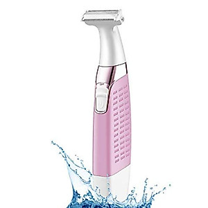 Bikini Trimmer Lady Shaver Electric Women Shaver USB Rechargeable Eyebrow Trimmer Portable Design Cordless Electric Razor for Women Lady Hair Removal for Face Body