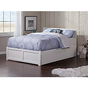 Atlantic Furniture AR8132052 Orlando Platform, Full, White