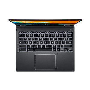 Acer Chromebook Spin 513 Convertible Laptop | 13.5" 2256x1504 Gorilla Glass Touch | MediaTek Kompanio 1380 Octa-Core CPU | 8GB LPDDR4X | 128GB eMMC | WiFi 6 | Backlit KB | Chrome OS | CP513-2H-K62Y
