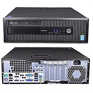 HP Prodesk 600 G1 SFF Slim Business Desktop Computer, Intel I7-4770 3.40 GHz, 32GB RAM, 256GB SSD 500gb SATA Drive,with 22 P221 Monitor, DVD, USB 3.0, Windows 10 Pro 64 Bit (Renewed)