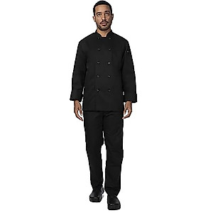 Chef Works Unisex Sustainable Lightweight Pants, Black, Medium