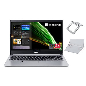 Acer Aspire 5 Slim 15.6" FHD IPS Premium Laptop | AMD Ryzen 7 3700U | Backlit Keyboard | Fingerprint Reader | Windows 11 (Silver, 8GB DDR4 | 256GB SSD)