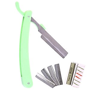 ANMIREKEN Eyebrow Razor, 20Pack Eyebrow Trimmers, Multipurpose Tool for Trimming and Shaving Eyebrows, Facial Razor, Face Razors, Eyebrow Trimmer, Shaper Shaver for Women and Men, Creamy (White)