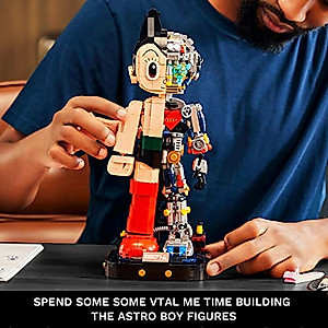 BRICKKK Pantasy Astro Boy Building Kit, Cool Building Sets for Adults, Creative Collectible Build-and-Display Model for Home or Office, Idea Birthday Present for Teens or Surprise Treat (1258Pieces)