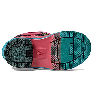 Western Chief Girl's Cold Rated Neoprene Boots (Toddler/Little Kid/Big Kid) Rainbow Wave 2 Little Kid M
