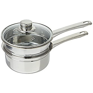 Norpro Stainless Steel Double Boiler 1.5-Quart, shown