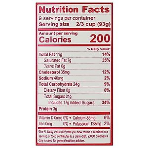 Alden's, Organic Strawberry Ice Cream, 48 oz (Frozen)