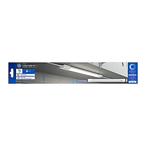 GE LED Undercabinet Light Fixture, Linkable Integrated Plug-In Light Fixture, Daylight, 18in (1 Pack)