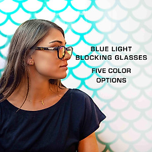 Computer Glasses | Blue Light Blocking Glasses | Emery Tortoise/Onyx by GUNNAR | Patented 35% Blue Light Protection, 100% UV Light, Anti-Reflective, Protect & Reduce Eye Strain & Dryness