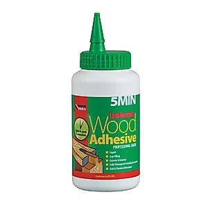 Everbuild 5MINPU7 Lumberjack 5min Polyure Wood Adhesive Liquid 750 g