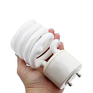 lumenivo 32 Watt Replacement Bulb for TCP 33132SP 2700K Warm White CFL T4 Frosted GU24 Base Bulb - Twist and Lock Compact Fluorescent Bulb - 1 Pack