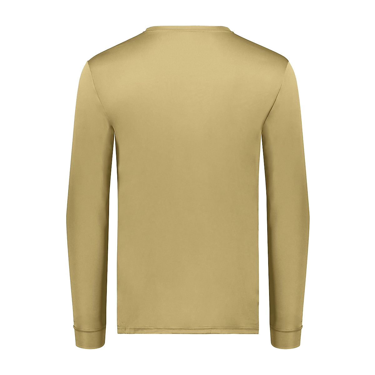 Augusta Sportswear Mens Wicking Long Sleeve T-shirt, Vegas Gold, X-Large US