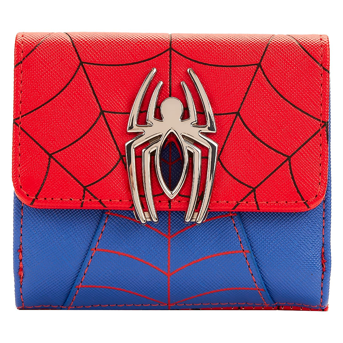 Loungefly Marvel Spider Man Color Block Wallet Standard