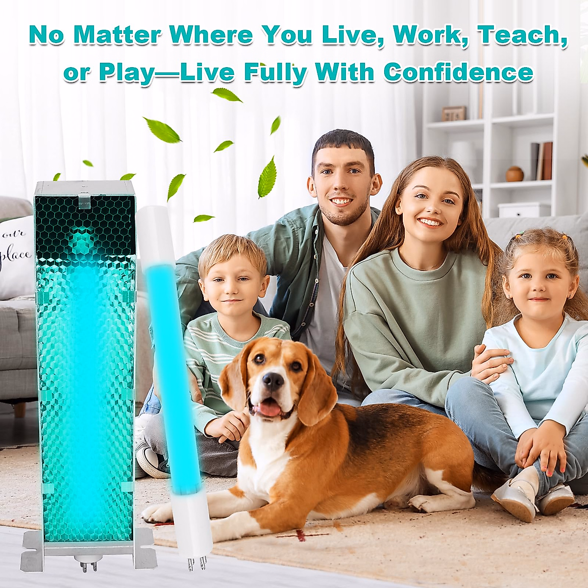 Air Scrubber Plus Replacement Üν Bulb and Cell for ActivTek InDuct 2000, A1013P, A1013Q, A1013A, A1013C, A1013T, Ozone Free, Air Scrubber Advanced Photocatalytic Oxidation (PCO) 9 Inch, 1 Unit