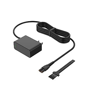 for Manscaped Lawn Mower 3.0 2.0 Charger for Lawnmower Power Cord，Replacement Manscape Electric Groin Hair Trimmer, Weed Whacker Nose and Ear Hair Trimmer Power Supply（LED, Brush）