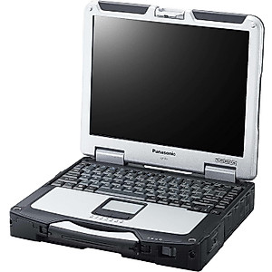 Panasonic Toughbook CF-31 MK5, Intel i5-5300U 2.3GHz, 13.1 LED Touchscreen, 8GB, 256GB SSD, Windows 10 Pro, WiFi, Bluetooth, DVD, 4G LTE, Backlit Keyboard, Webcam, GPS (Renewed)
