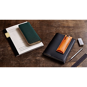 King Jim 2001 Pen Case, Pensam, Clip-On Pen Case, Slim, Black