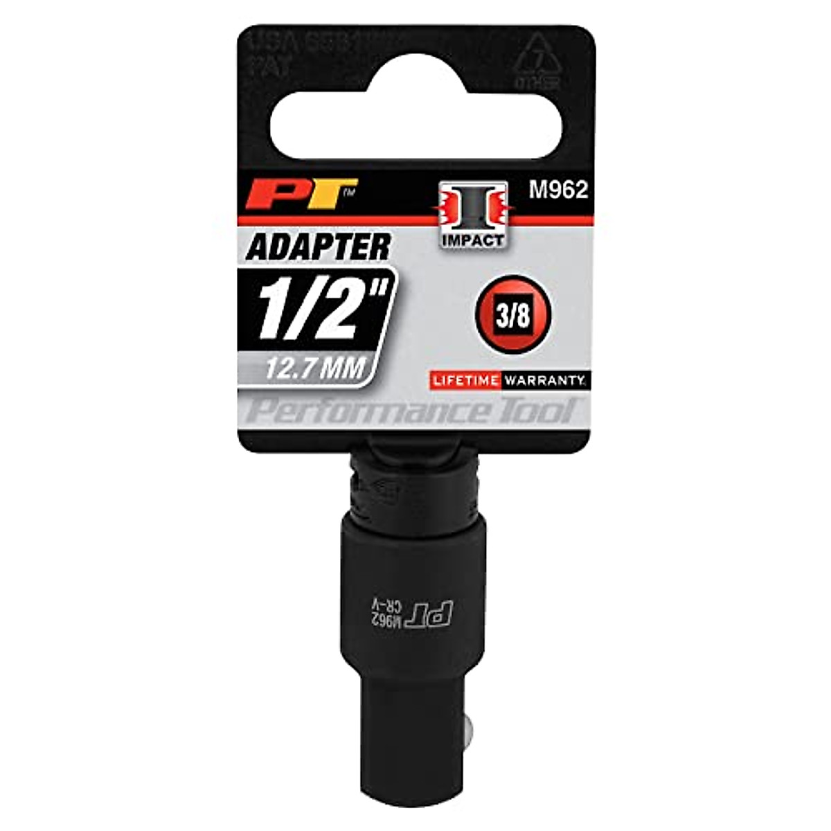 Performance Tool M962 3/8-Inch Female x 1/2-Inch Male Impact Adapter