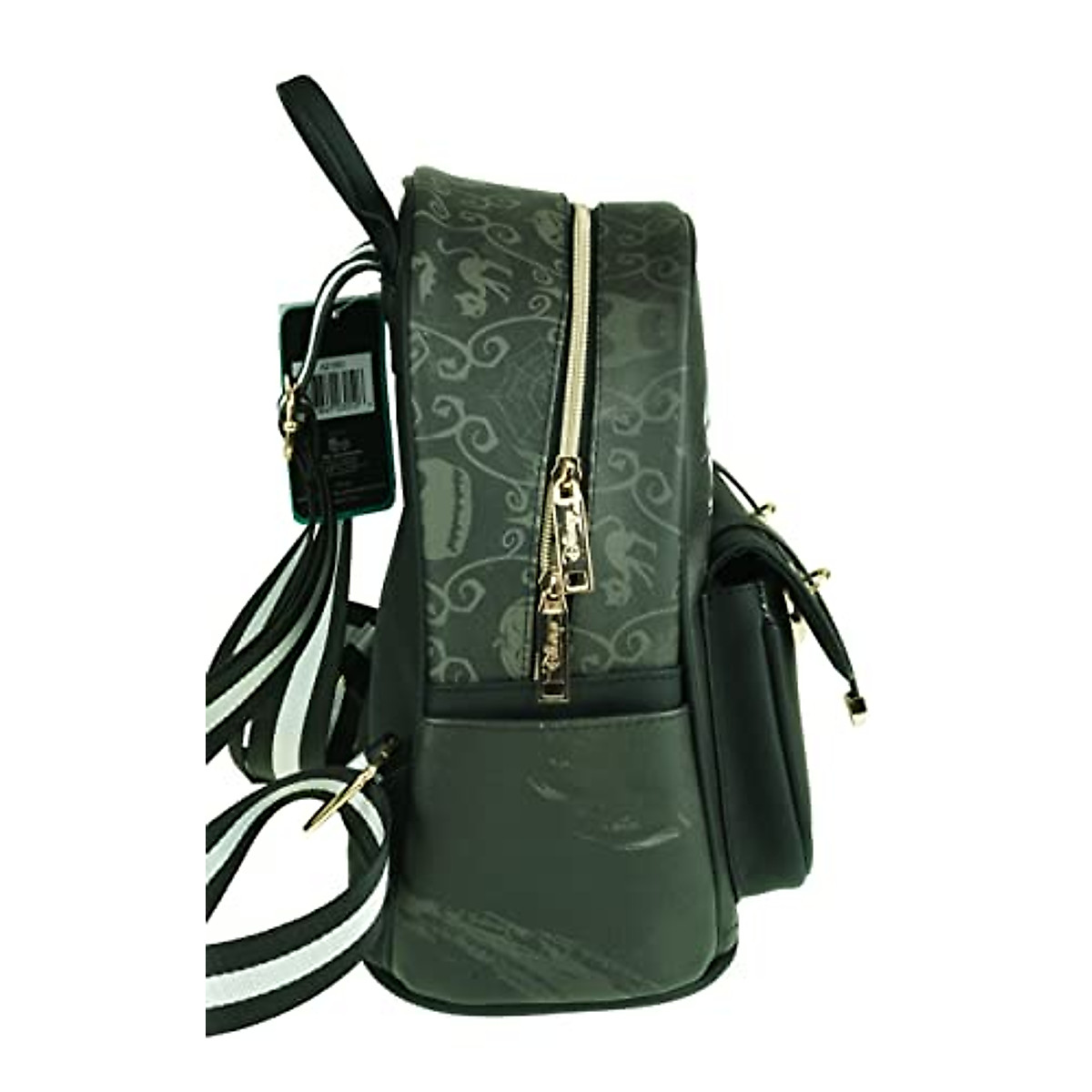 Nightmare Before Christmas 11 inches Vegan Leather Mini Backpack - A21950, Multicoloured