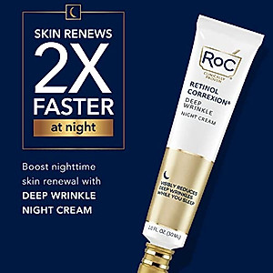 Roc Retinol Correxion Deep Wrinkle Night Cream 1oz (2 Pack)