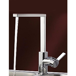 SJQKA-Faucet Kitchen single hot and cold water faucet, high throw washing basin, sink, Kitchen Basin, water saving, lead, copper faucet