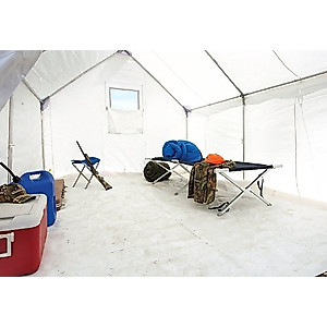 Guide Gear 10x12' Canvas Wall Tent Floor, Heavy-Duty PVC Flooring