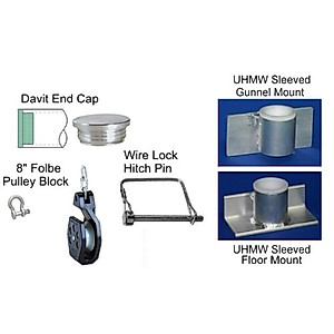 Discovery Bay Marine Gear Premium Schedule 40 Crab Pot Puller Davit Package