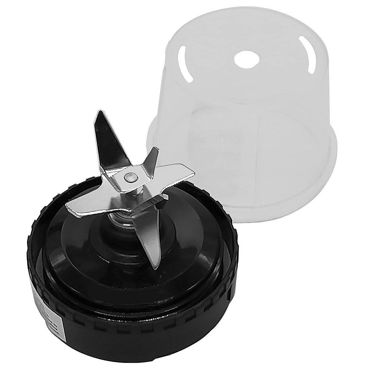 Replacement 16oz cup with lid and extractor blade,Compatible with Ninja Kitchen System Pulse Blender : BL200 30/ BL201 30/BL201C 30/BL203QBK 30 /BL203OCN 30/ BL203QB 30 (Bl210(cup with seal lid))