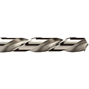 Chicago Latrobe 150L Left-Hand (Reverse) Flute High-Speed Steel Jobber Length Drill Bit Set, Uncoated, 118 Degree Conventional Point, 21-Piece