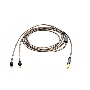 Silver Plated Audio Headphones Cable for Sennheiser IE 40 PRO IE40PRO
