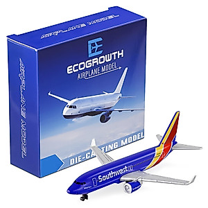 EcoGrowth Southwest Airplane Model Airplane Plane Aircraft Model for Collection & Gifts