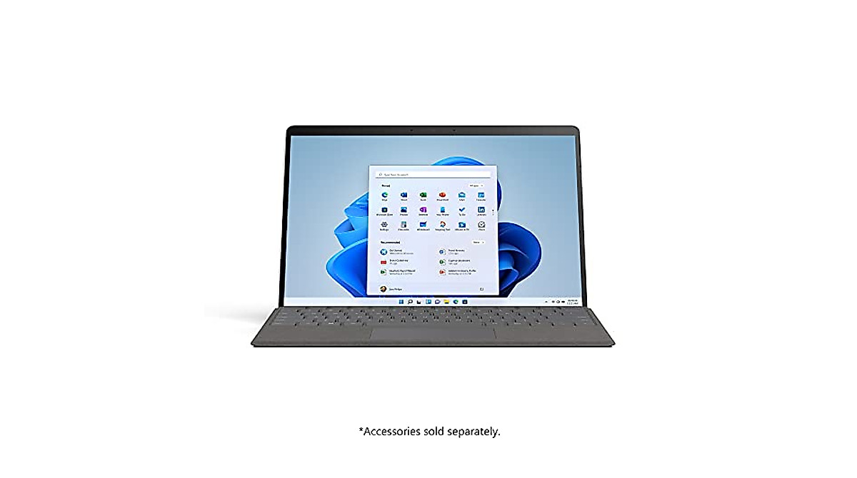 Microsoft Surface Pro X: 13" Touchscreen 2-in-1 with LTE - Ultra Portable