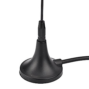 Bingfu Universal Car Stereo Antenna Car FM AM Radio Antenna Magnetic Base Car Radio Antenna Aerial for Vehicle Truck SUV Truck RV Marine Boat Car Stereo Audio Radio Head Unit CD Media Receiver Player