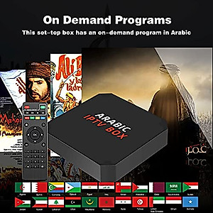 2023 New Arabic IPTV Arab Box. Quad Core ARM Cortex A53 1080P Video Supported