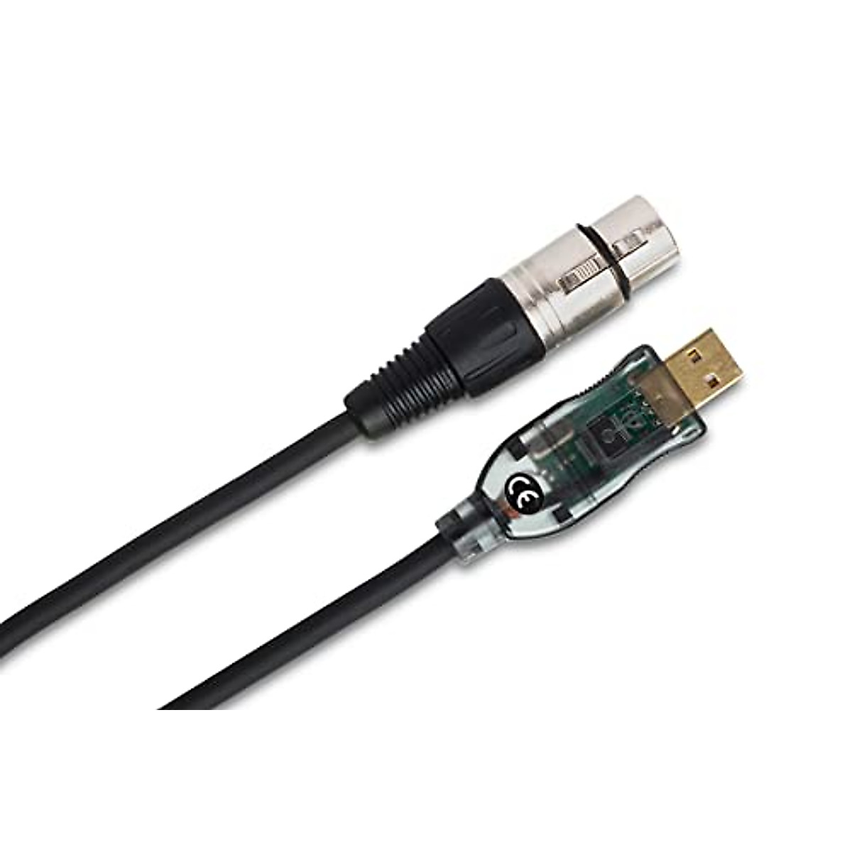 Hosa UXA-110 XLR3F Type A TRACKLINK USB Interface, 10 Feet (UXA110)