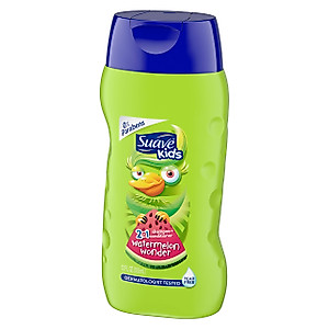 Suave Kids 2 in 1 Shampoo and Conditioner, Wild Watermelon 12 oz